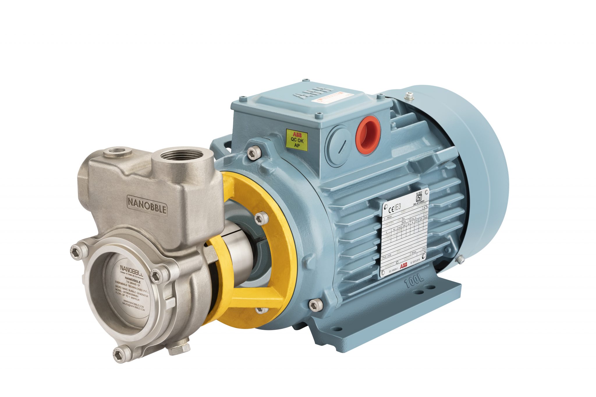 5 M3/Hour Three Phase Micro Nano Bubble Generator Regenerative Turbine (DAF) Pump NANOBBLE Model ...